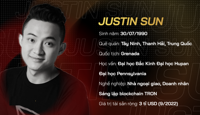 Justin Sun - Nhân vật "tai tiếng" trong giới crypto - Và câu chuyện ...